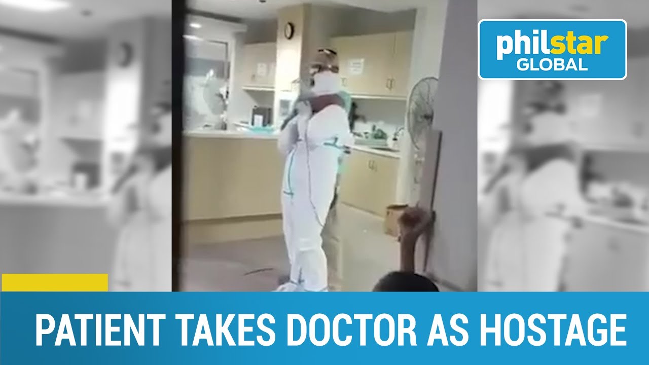 Patient takes doctor as hostage in a QC hospital - YouTube