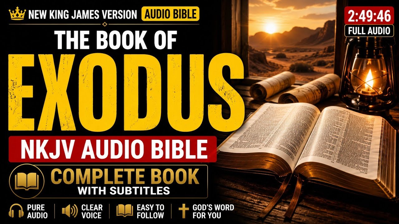 The Book Of Exodus (Complete NKJV Audio Bible - Audio Book) - YouTube