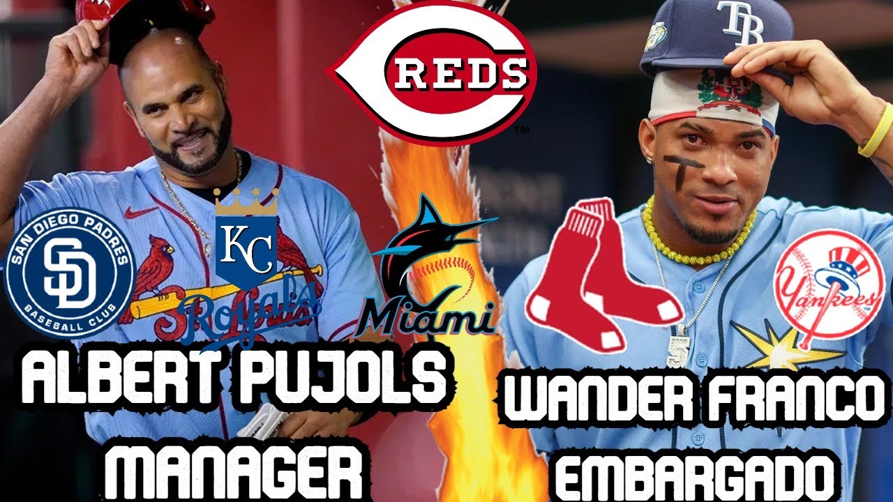 WANDER FRANCO EMBARGADO, ALBERT PUJOLS futuro MANAGER MLB, MONTGOMERY ...