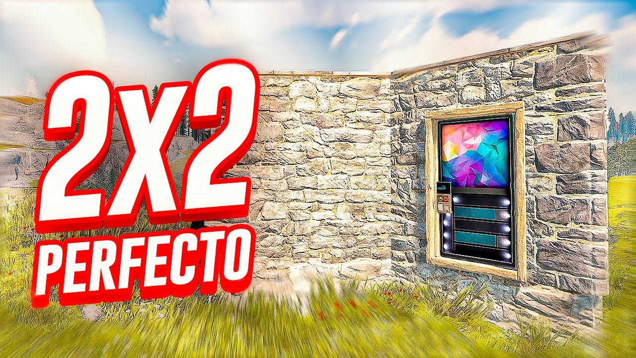 🤔COMO AMPLIAR UN 2X2🤔DISEÑO BASE RUST 2X2 🔥|RUST ESPAÑOL - YouTube
