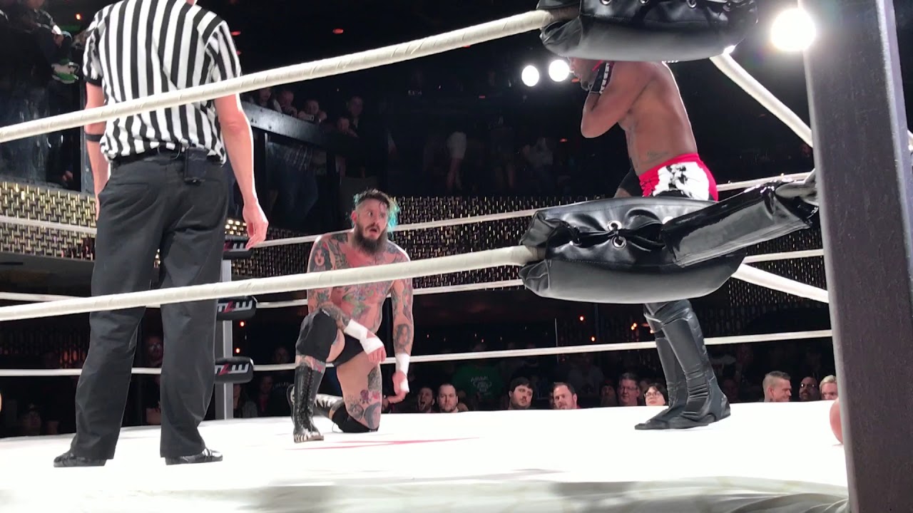 Shane Strickland chops down Brody King in MLW - YouTube