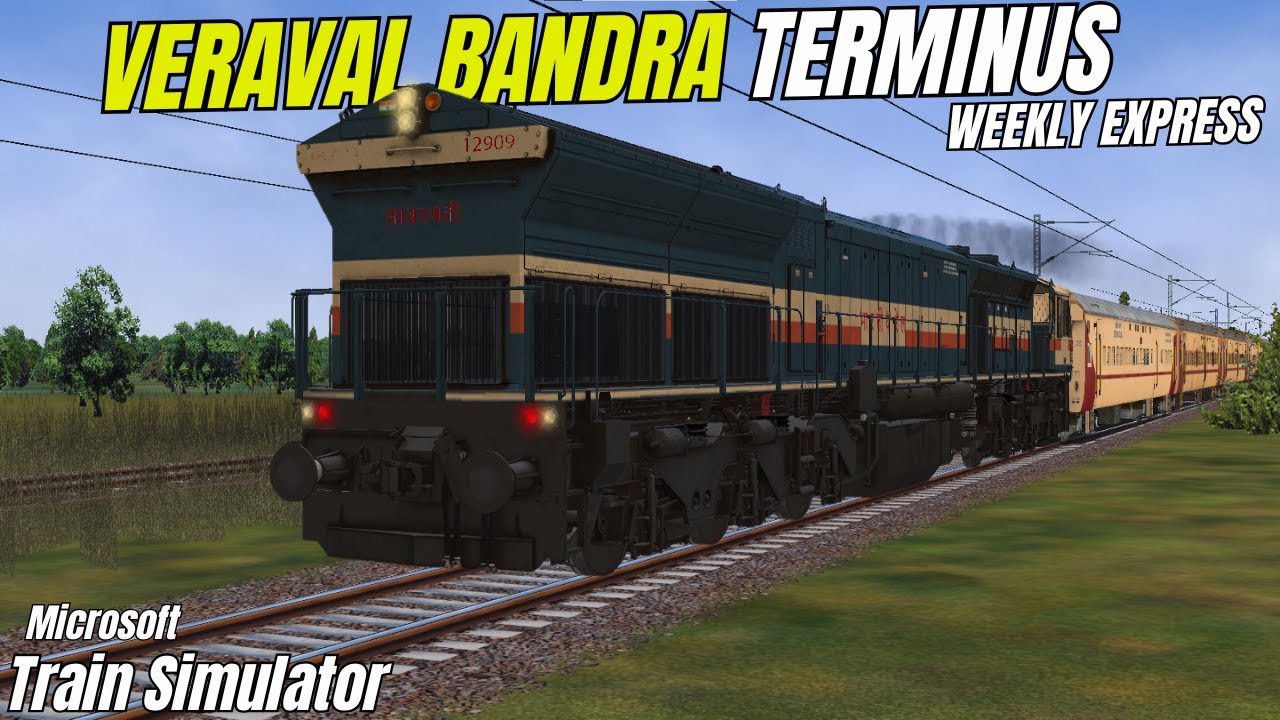🚂 WDG4 + 🚋 ICF Action With 19204 VRL BDTS Weekly Express | IR-MSTS | PC ...