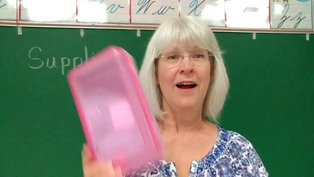 Mrs. Frazier's School Supply Review - YouTube