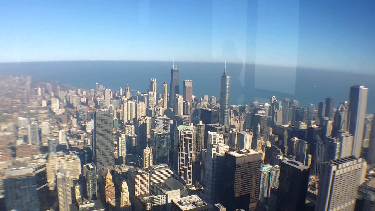 Skydeck,103rd Floor, Willis Tower Chicago,IL. - YouTube