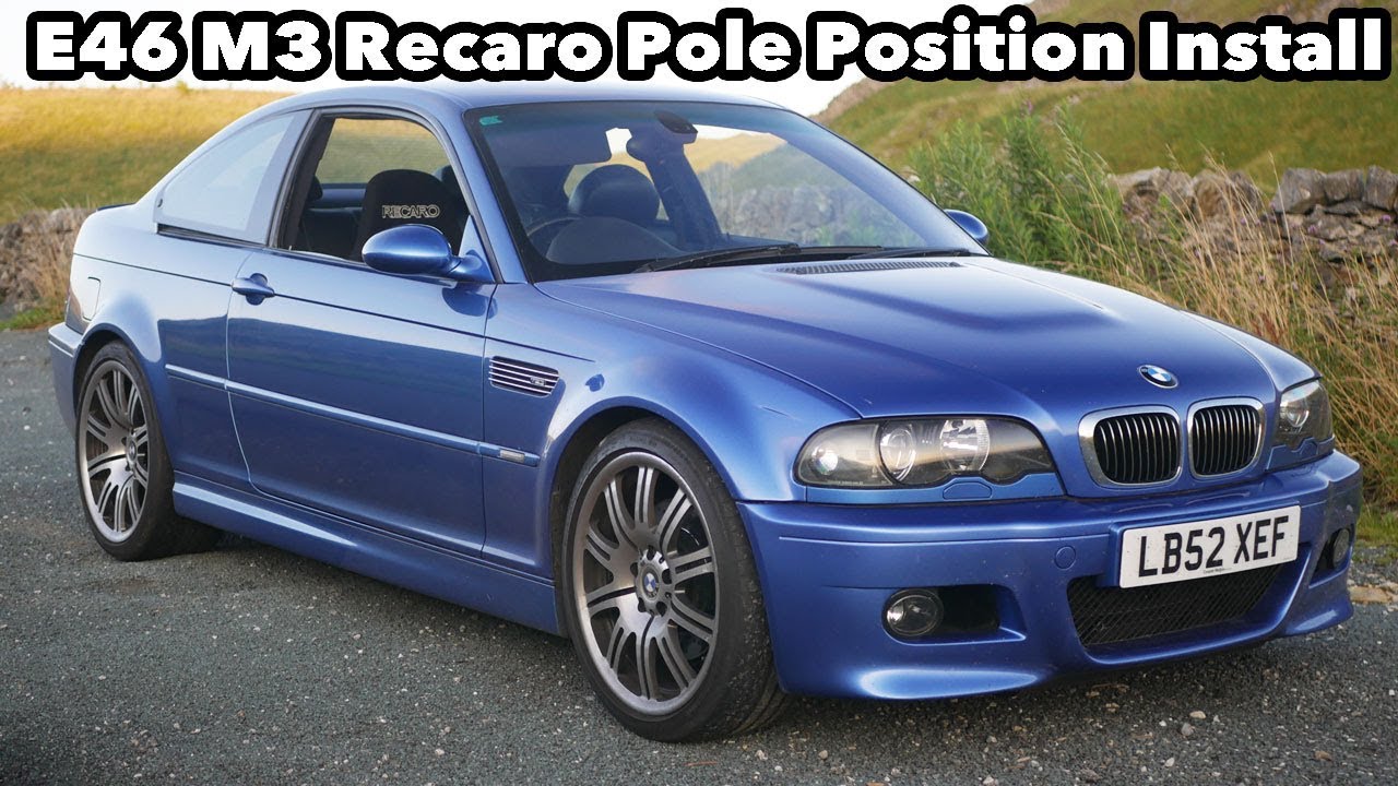E46 M3 transformed by a Recaro Pole Position. - YouTube