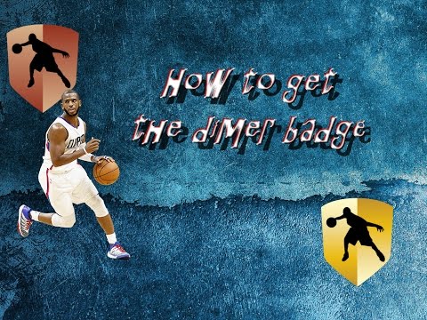 NBA 2k17: How to get the dimer badge tutorial - YouTube