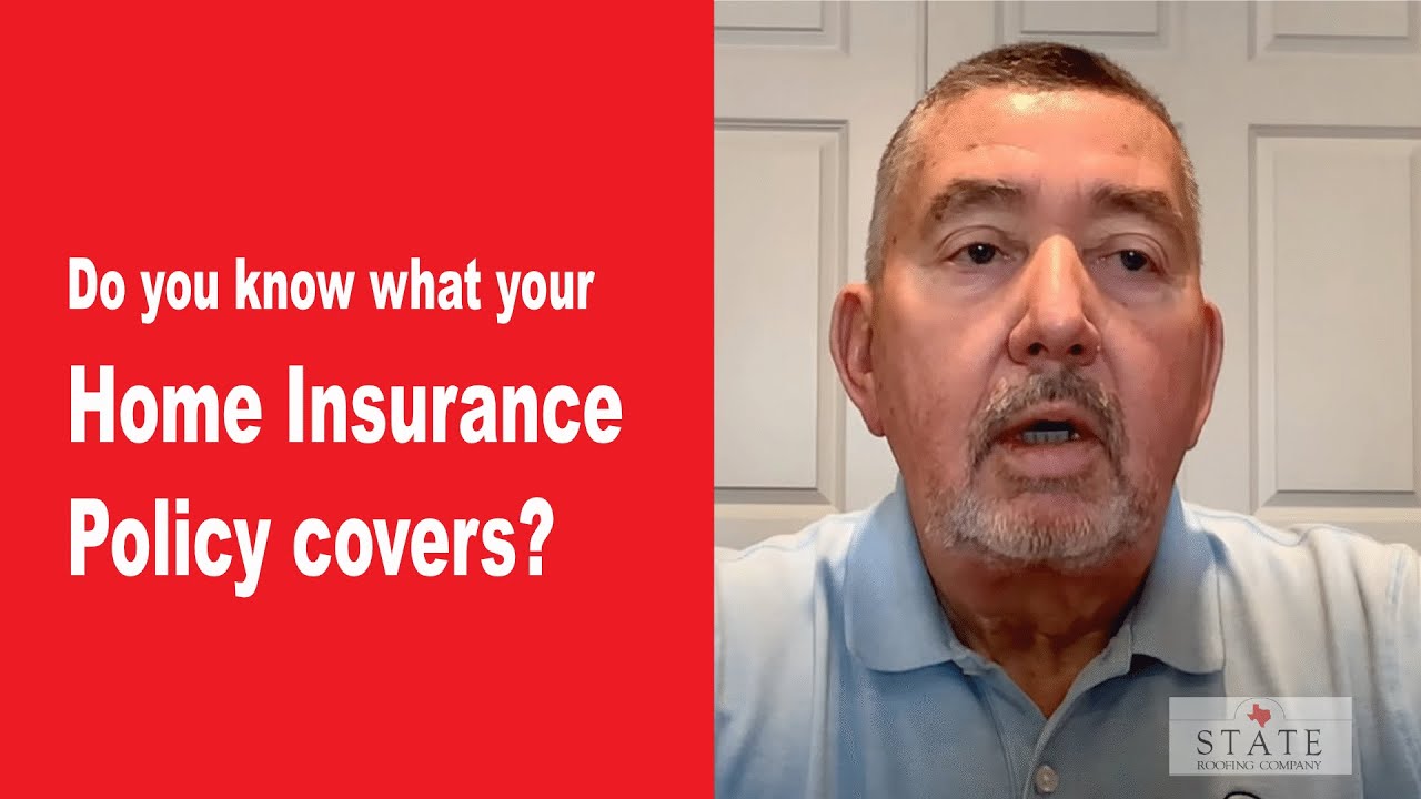 Understanding Home Insurance Policies and Roof Claims in Texas - YouTube