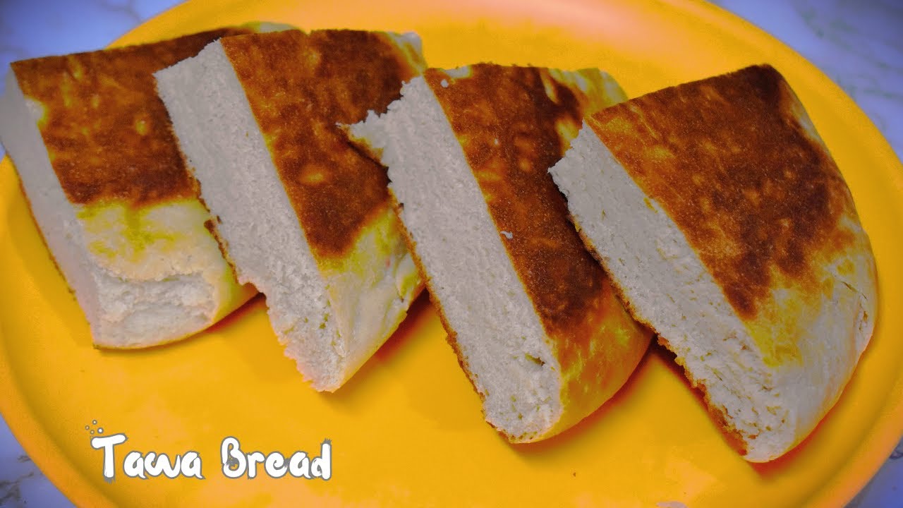 Tawa Bread Recipe - Quick & Easy Bread on Tawa - No Oven Needed - YouTube