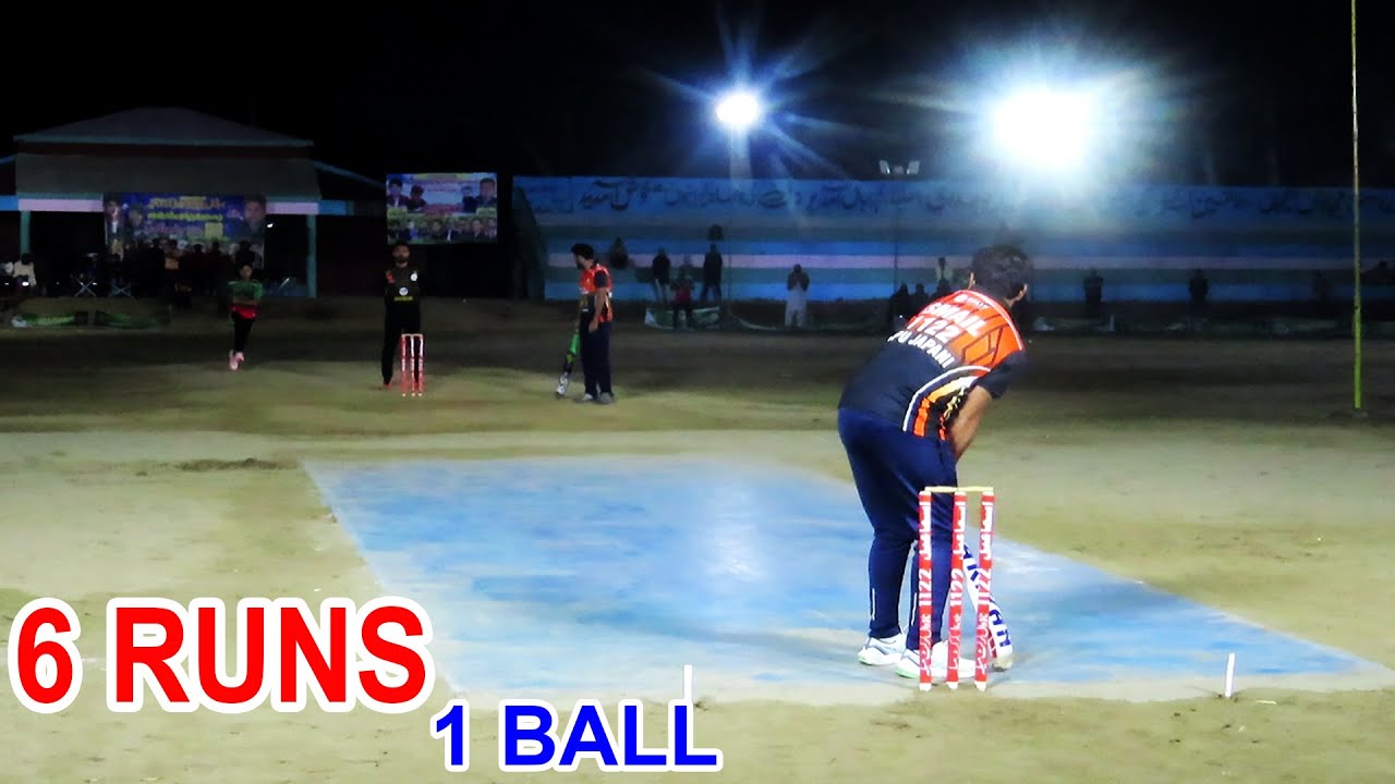 MOST THRILLING MATCH IN TAPE BALL CRICKET HISTORY || LAST BALL NEED 6 ...
