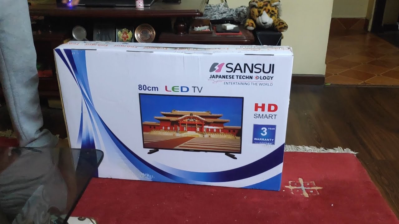 Sansui hd smart led tv review and unboxing - YouTube