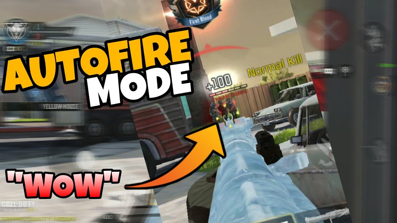 Playing On AutoFire Is Really Intresting | Call Of Duty Mobile - YouTube