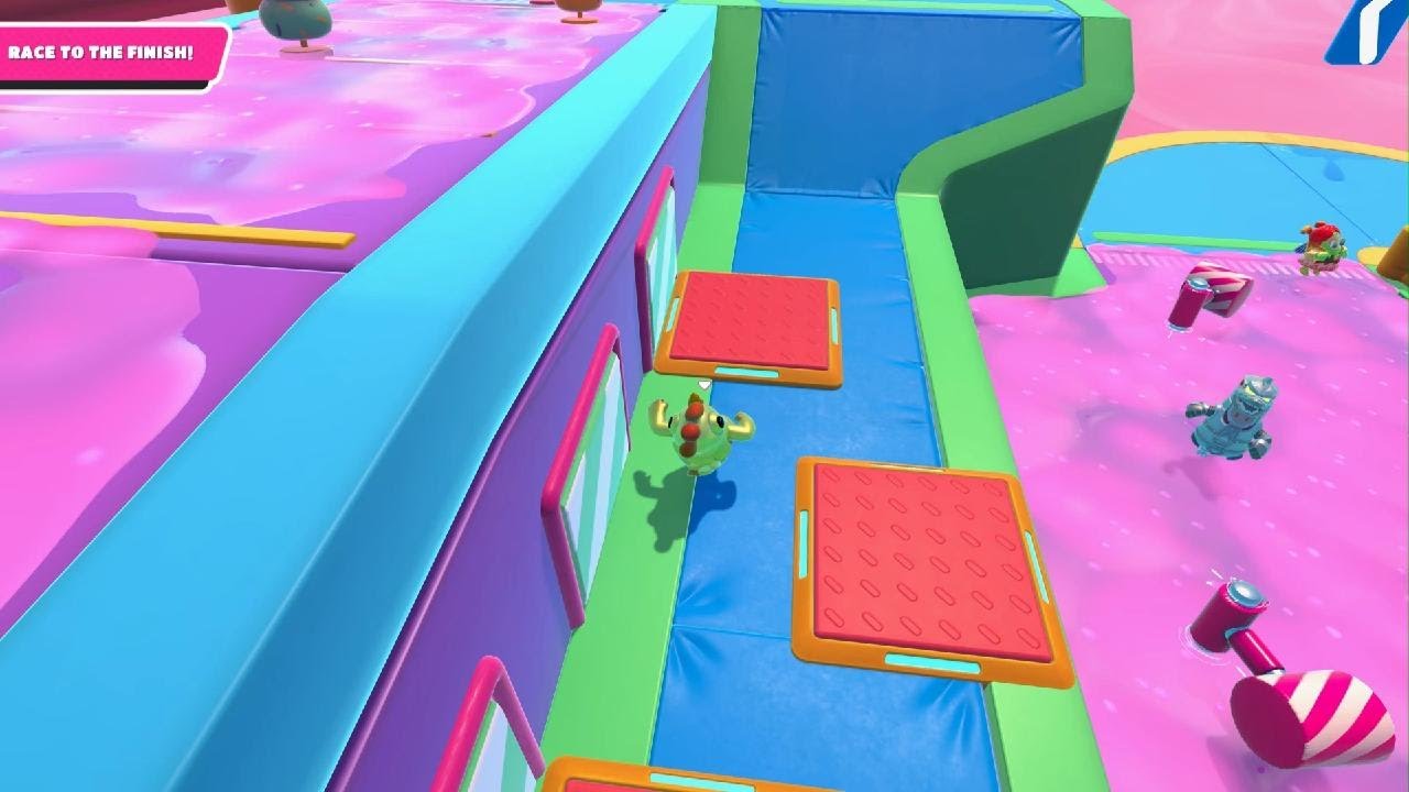 Easy 1st place in Slime Climb - Fall Guys - YouTube