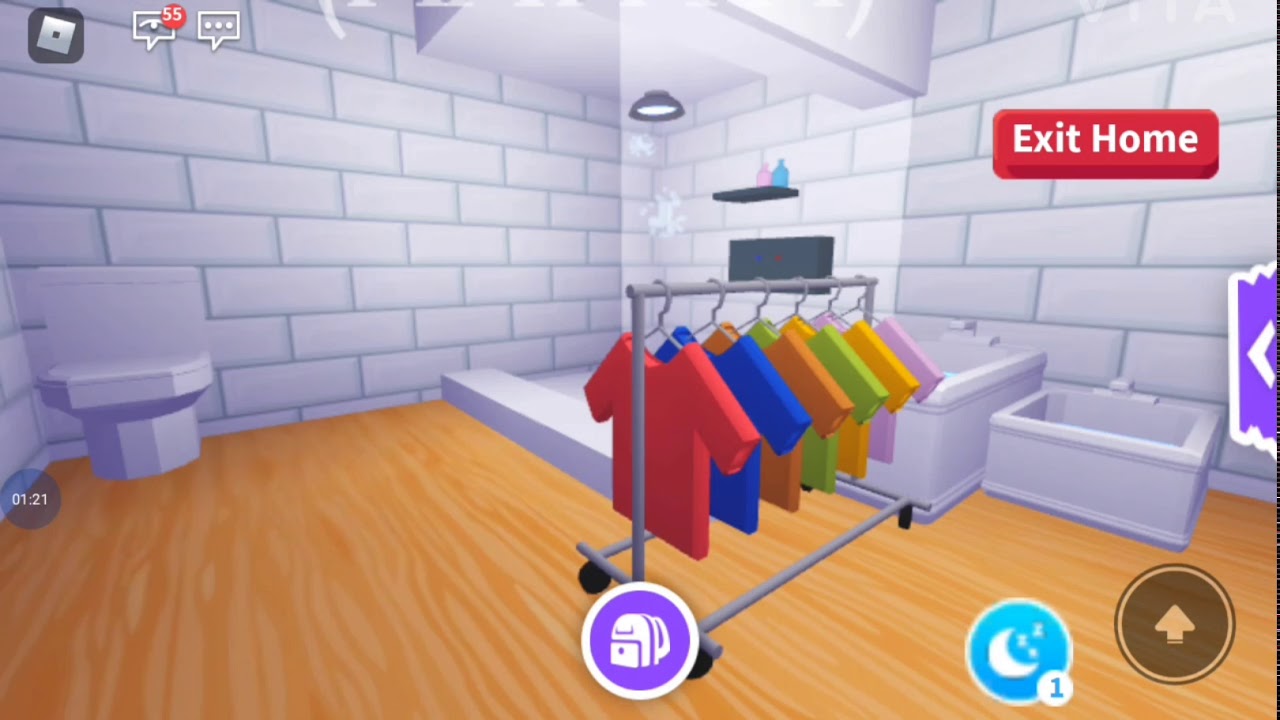 futuristic adopt me house tour | Blue themed | gaming with Aanya - YouTube