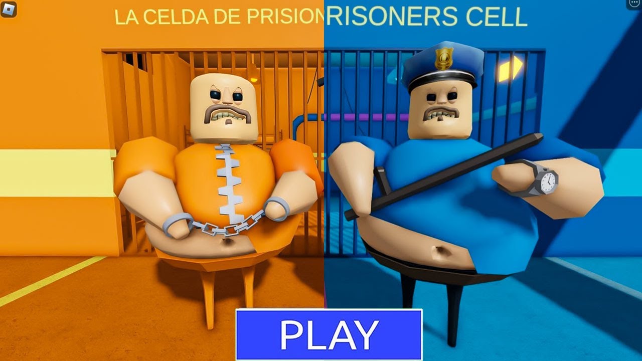 PRISONER'S BARRY'S PRISON RUN! SCARY OBBY Full Gameplay #roblox - YouTube