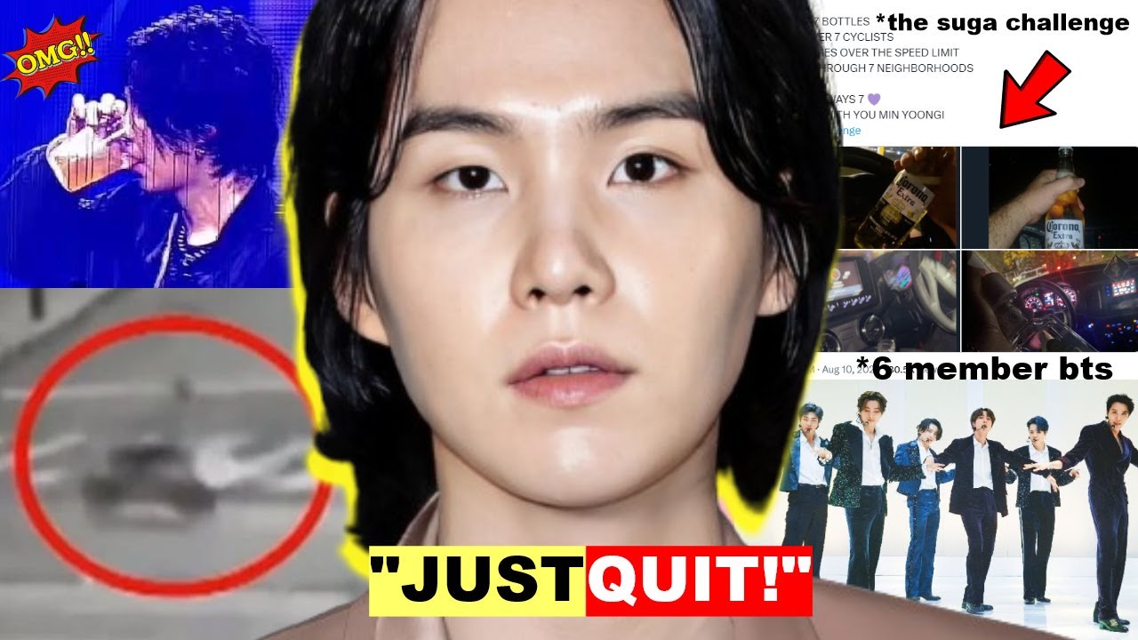 Should SUGA Quit BTS After the Drinking Controversy? Fans Crazily React ...
