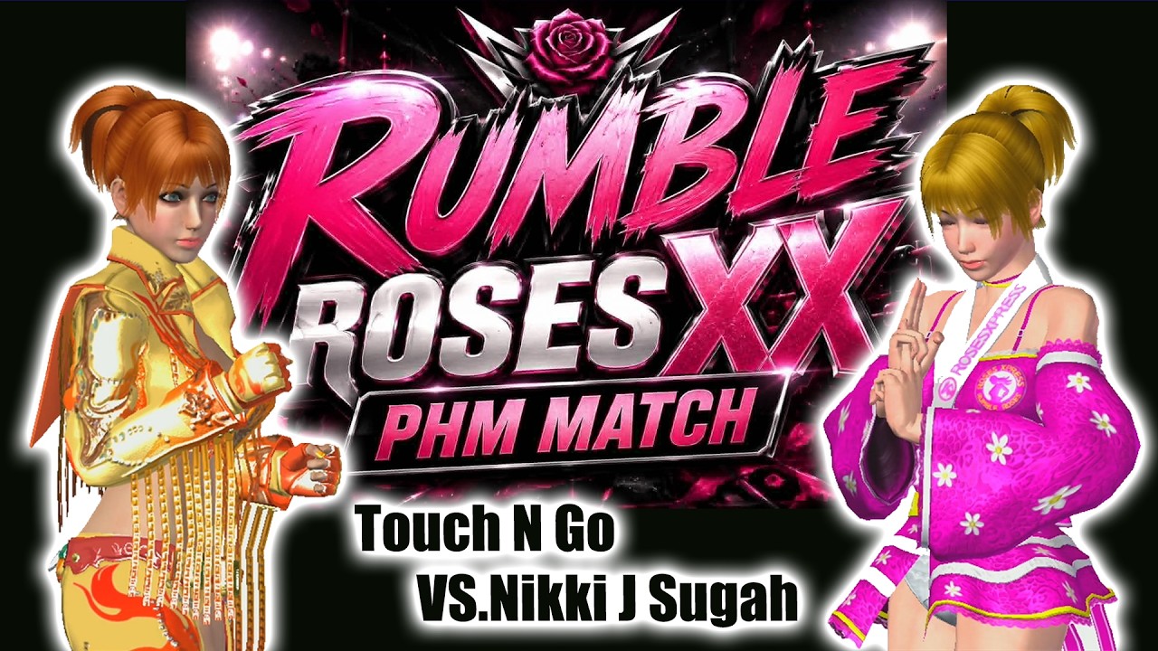 Rumble Roses XX Touch N Go Vs Nikki J Sugah PHM Match - YouTube