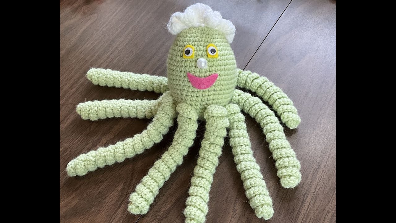 Crocheted Corkscrew - YouTube