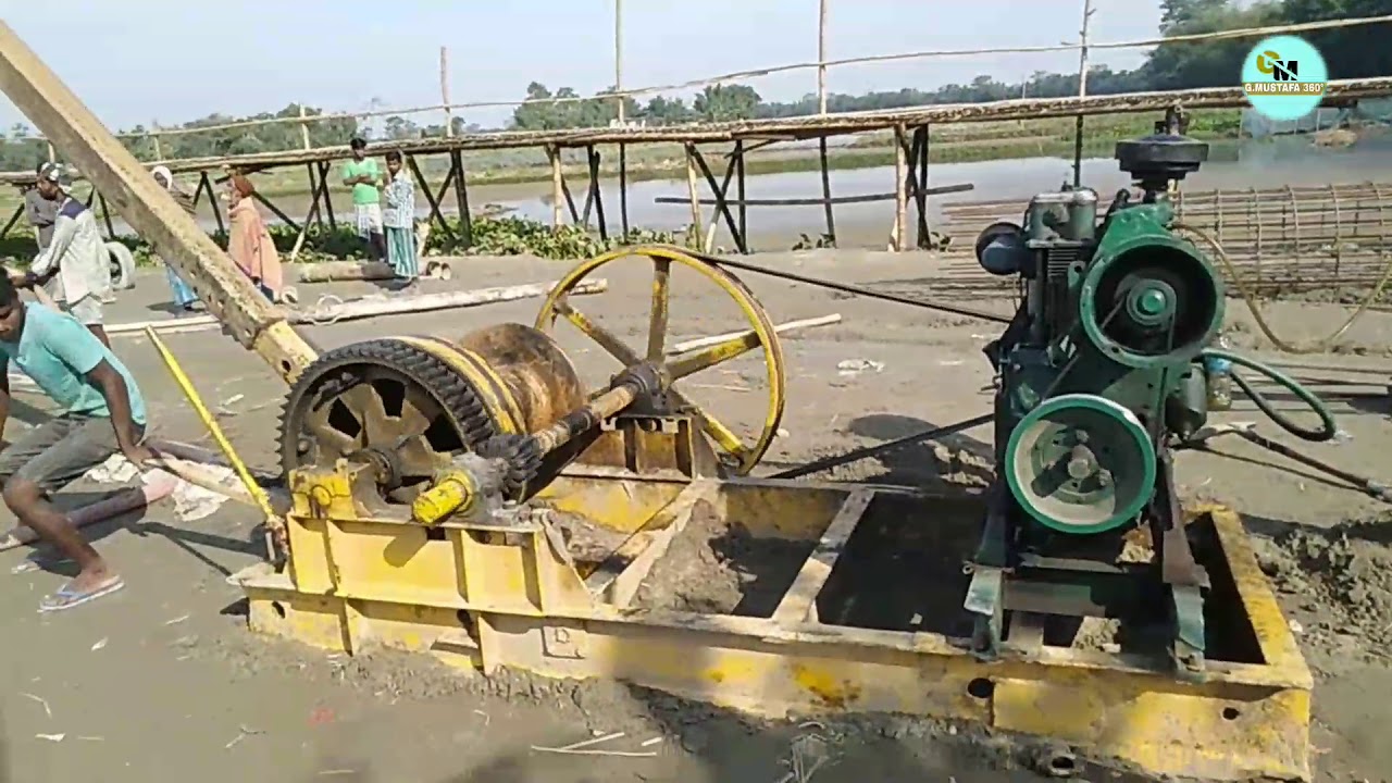 RCC bridge making system - YouTube