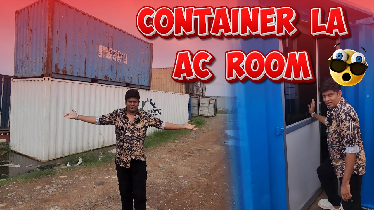 🚚 Container-ல Office Rooms கட்டி தராங்களா 🤷 VIP Engineering - YouTube