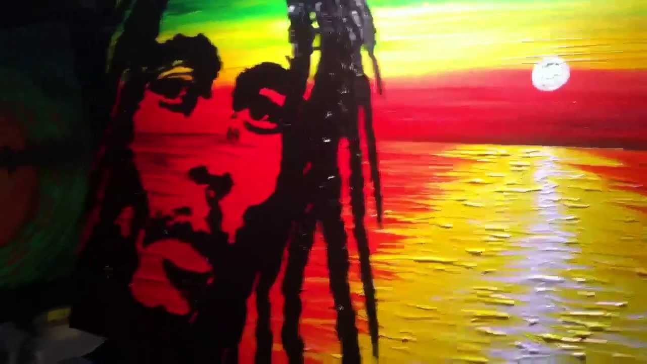 Live Art by Al Scholl with Maka Roots, Rhino, I Sight Band - YouTube