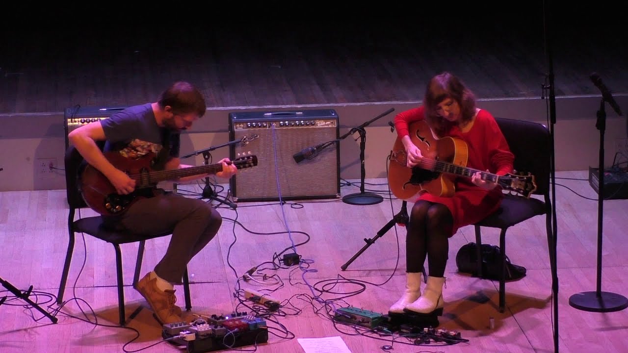 "Balloon Chord" Mary Halvorson & John Dieterich @ Roulette 10-28-19 3/8 ...