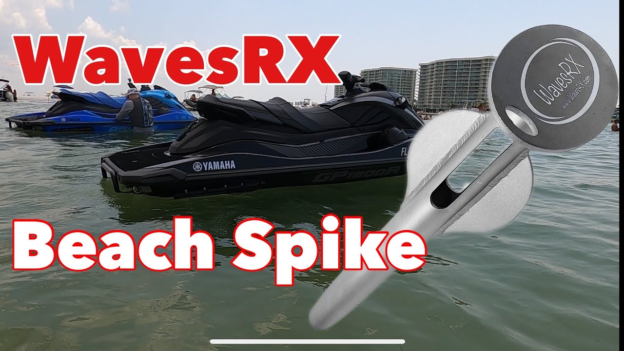 WavesRX 18” Beach Spike Anchor Review - YouTube