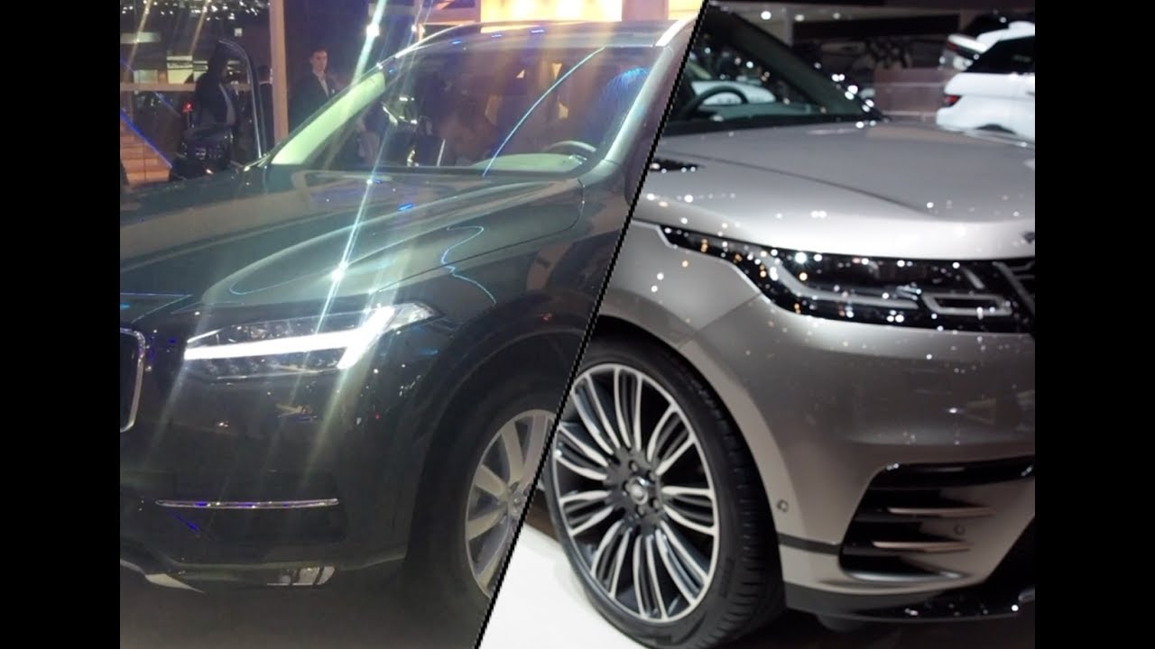2017 Volvo XC90 vs. 2017 Range Rover Velar - YouTube