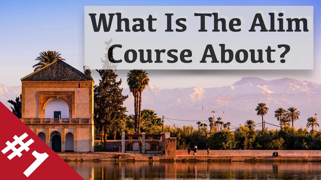 What's 'The Alim Course' about? Part1- The Arabic - YouTube