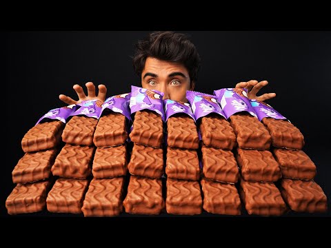 ASMR MILKA CHOCOLATE ICE CREAM MUKBANG | McBang ASMR Eating