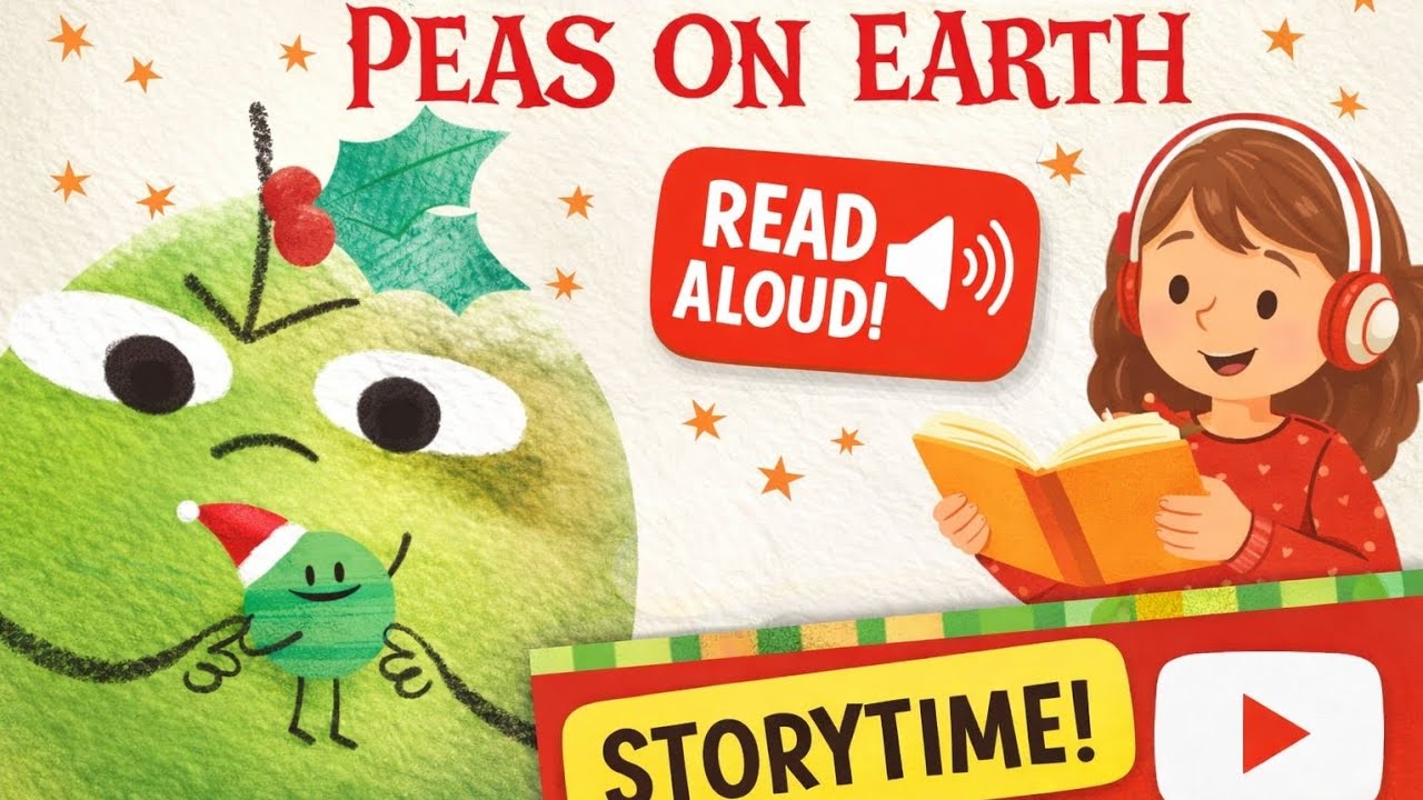 🎅 Peas on Earth 🎄 | Christmas Read Aloud | A Bad Apple Book About ...