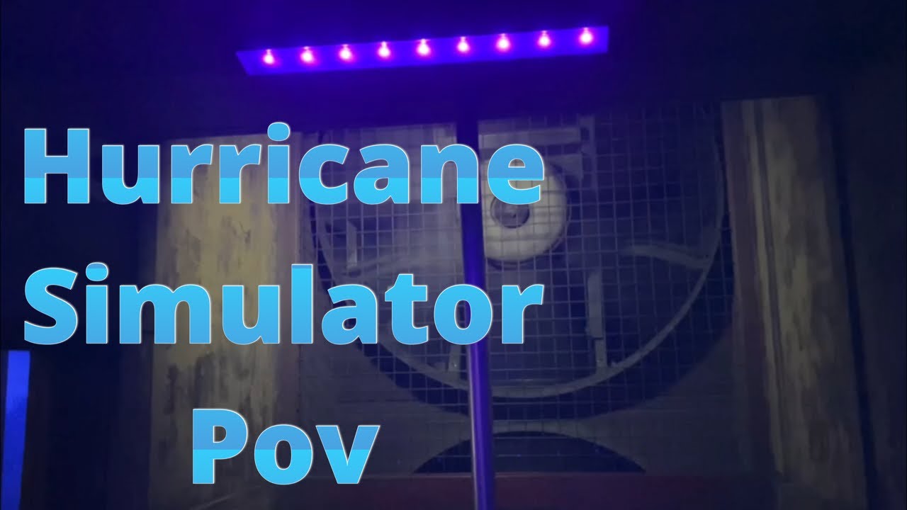Hurricane Simulator Pov, Wonder Works Myrtle Beach. - YouTube