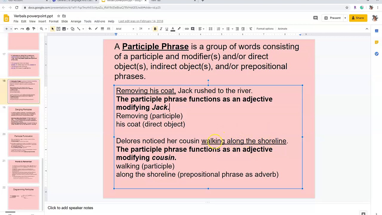 ReEviewing Verbals #2 - YouTube
