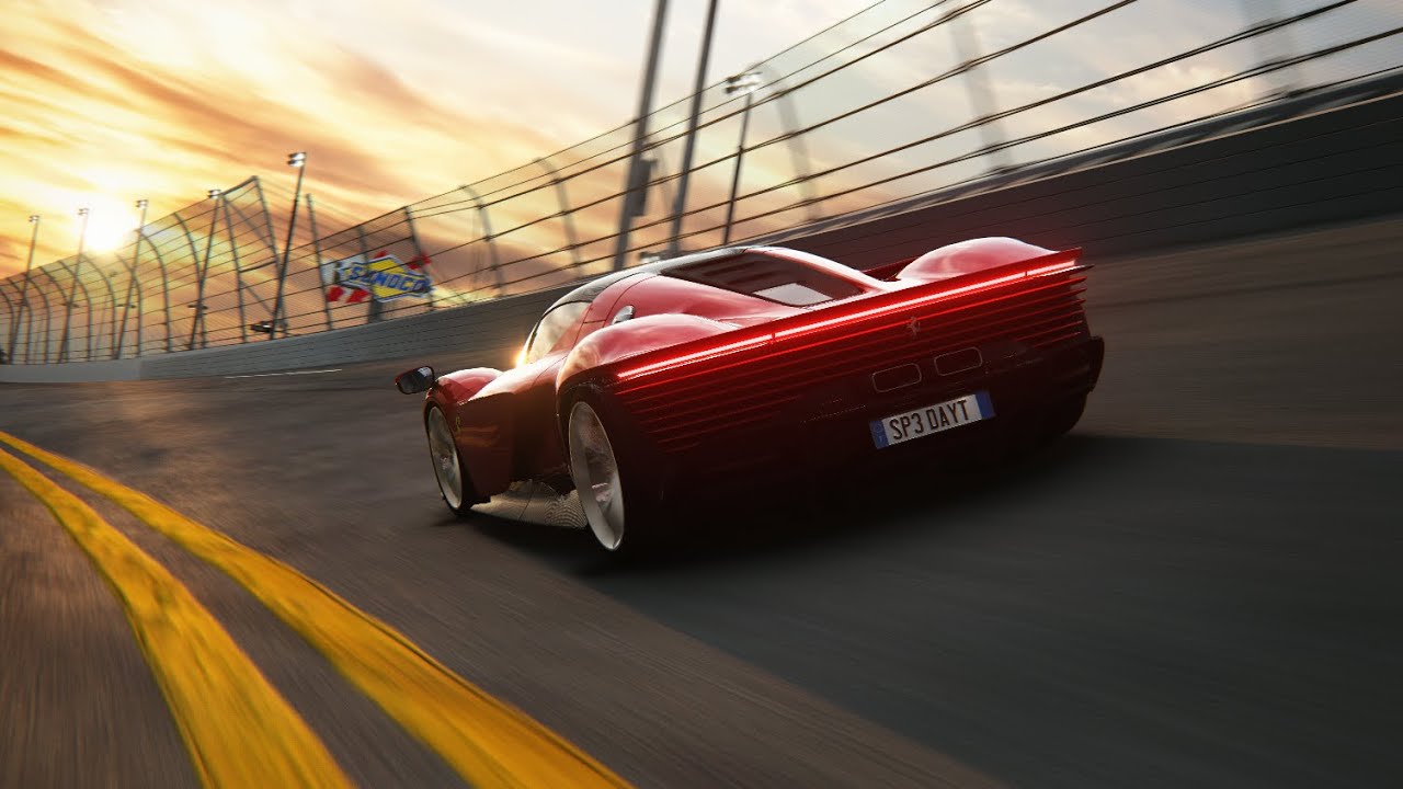 FERRARI DAYTONA SP3 | DAYTONA INTERNACIONAL SPEEDWAY | 2K 60FPS - YouTube