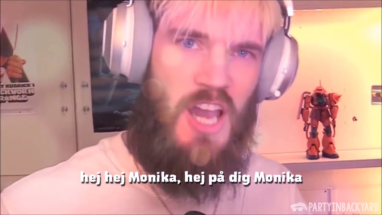 Hey Monika - PewDiePie - Remix by Party In Backyard - [1 hour] New ...