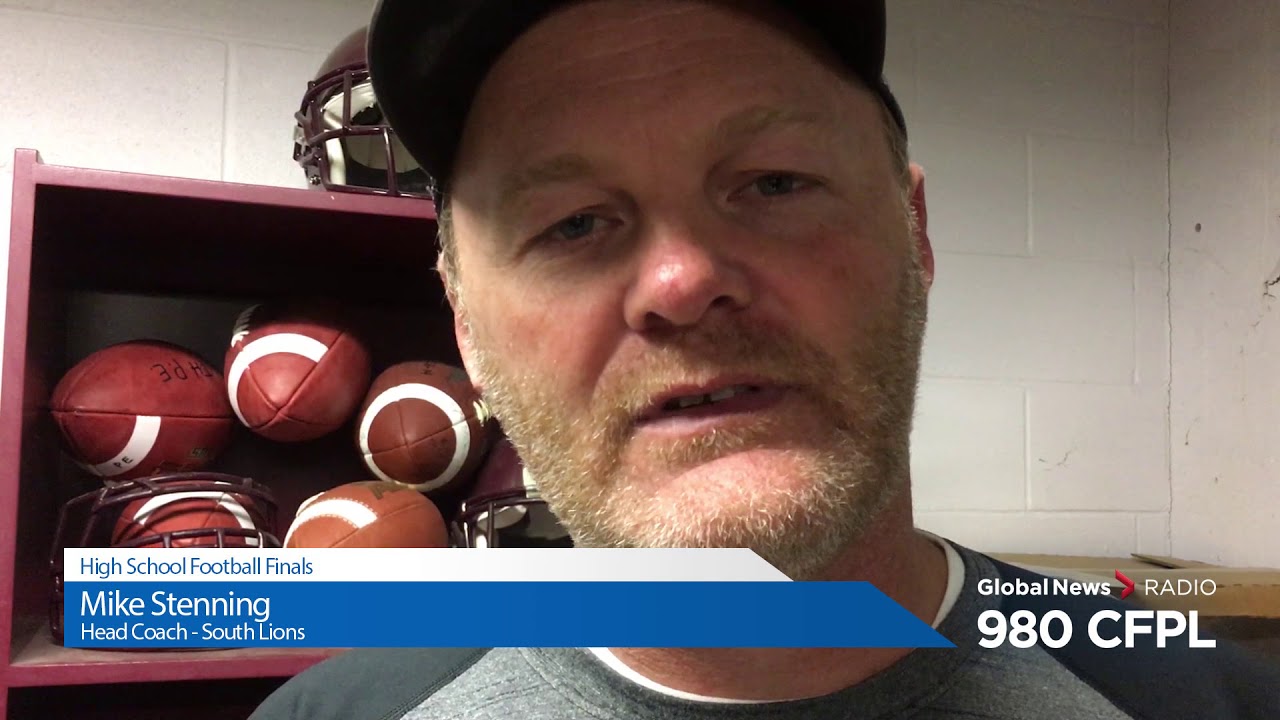 South Lions' head coach Mike Stenning on London Central senior football ...