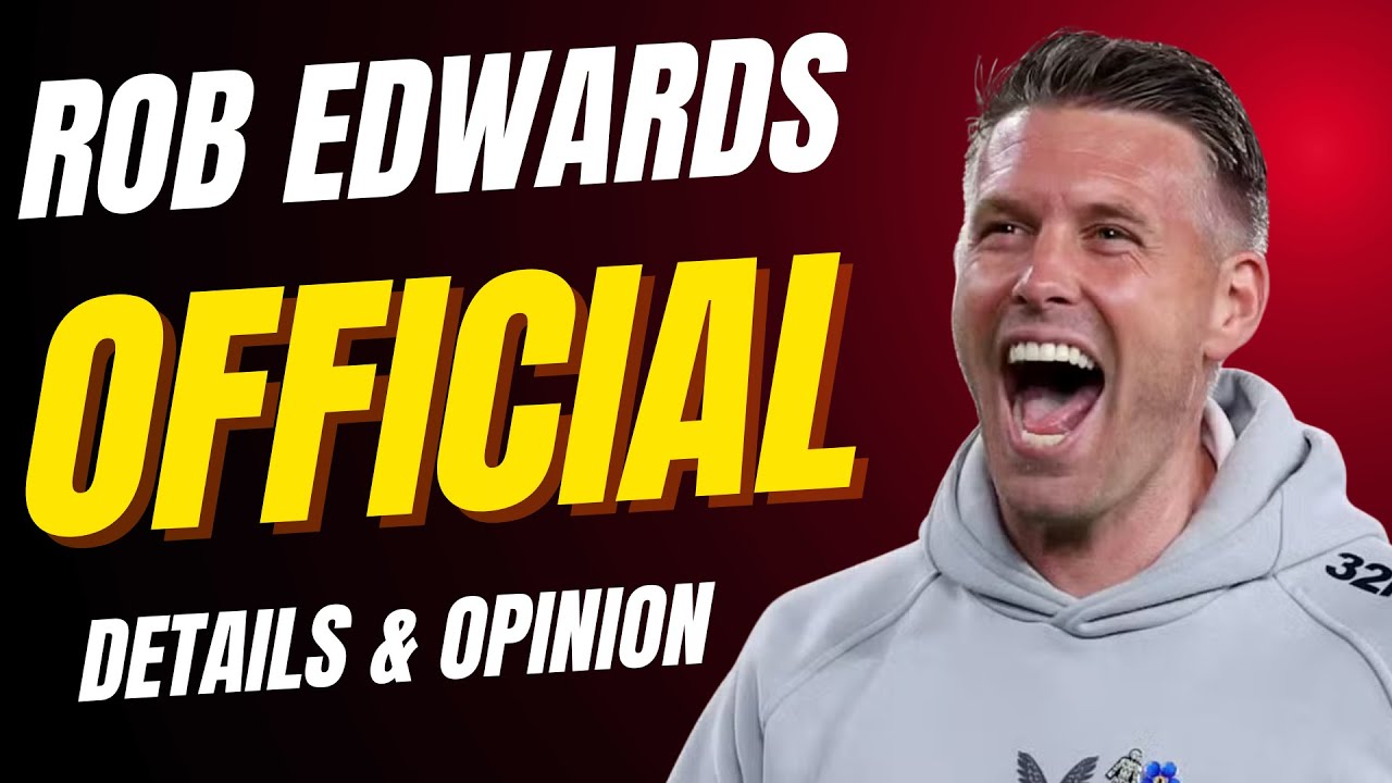OFFICIAL 🚨 ROB EDWARDS New Wolves Head Coach Details & Opinion - YouTube