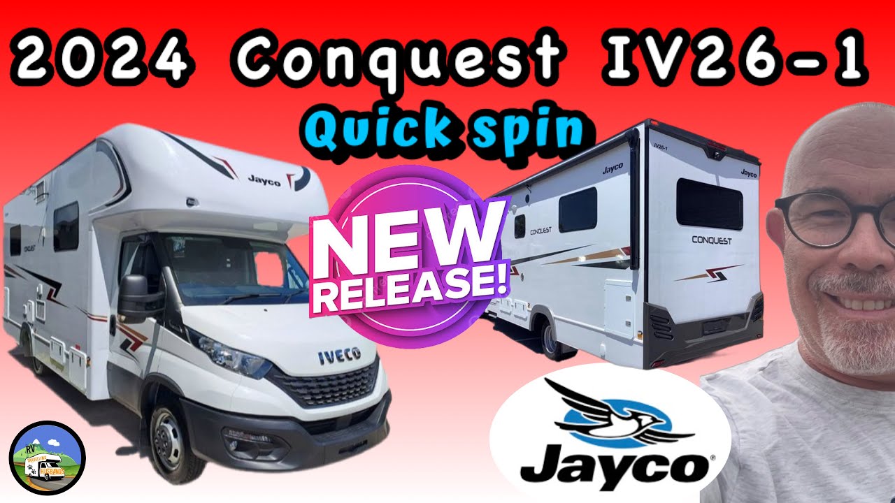 Jayco CONQUEST IV26-1 | JAYCO Motorhome TOUR | NEW Release | 26 foot ...