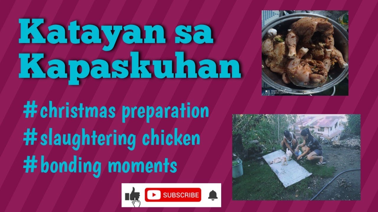 Katayan sa Kapaskuhan! #slaughteringchicken#christmasbonding - YouTube