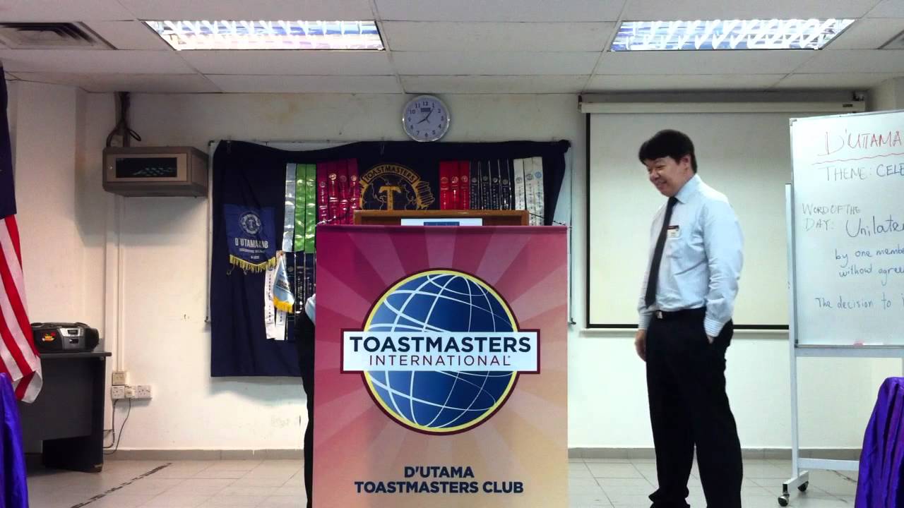 20120621 D'Utama Toastmasters Table Topic Session - YouTube