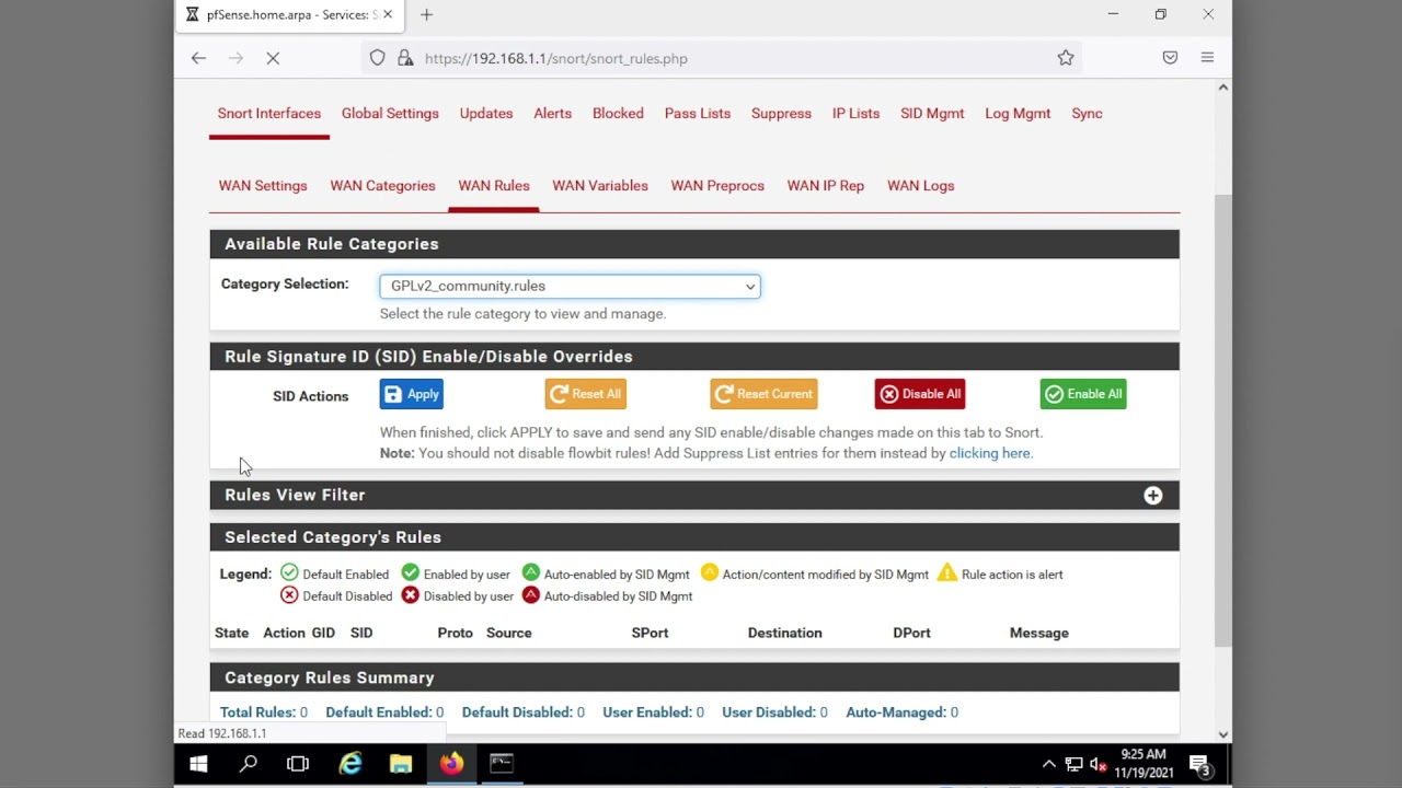 How to install Snort on pfSense - YouTube