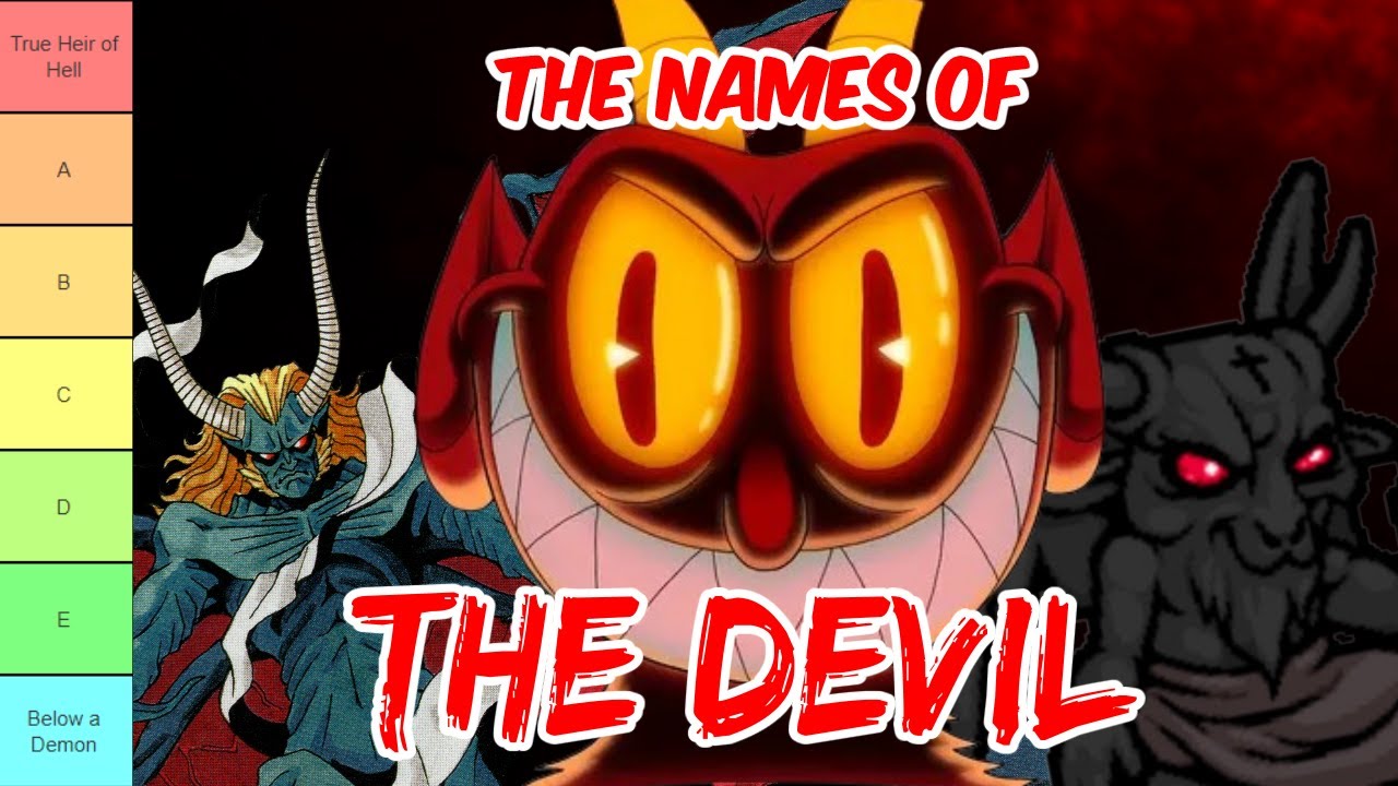 Ranking The Names Of The Devil - YouTube