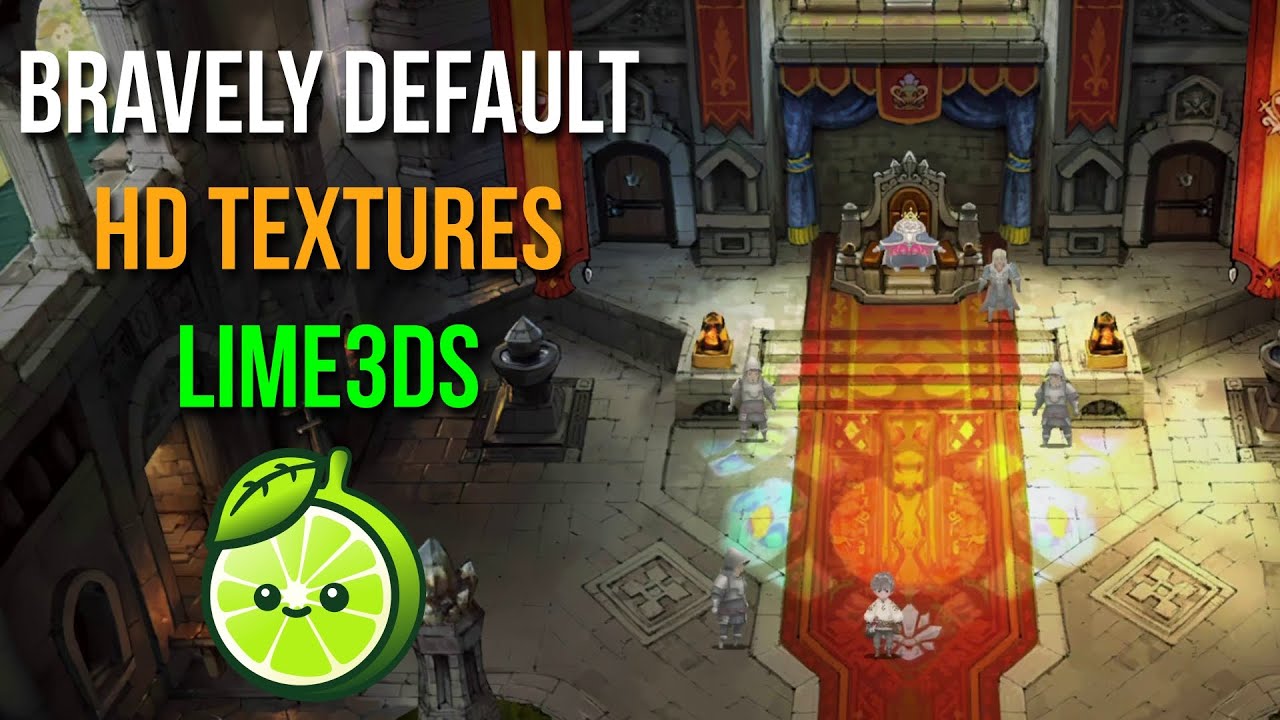 How to Install Bravely Default HD Texture Pack Lime3DS - YouTube