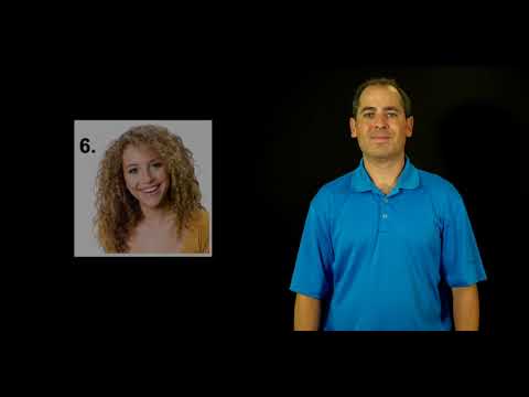 ASL Describe Hair Style - YouTube