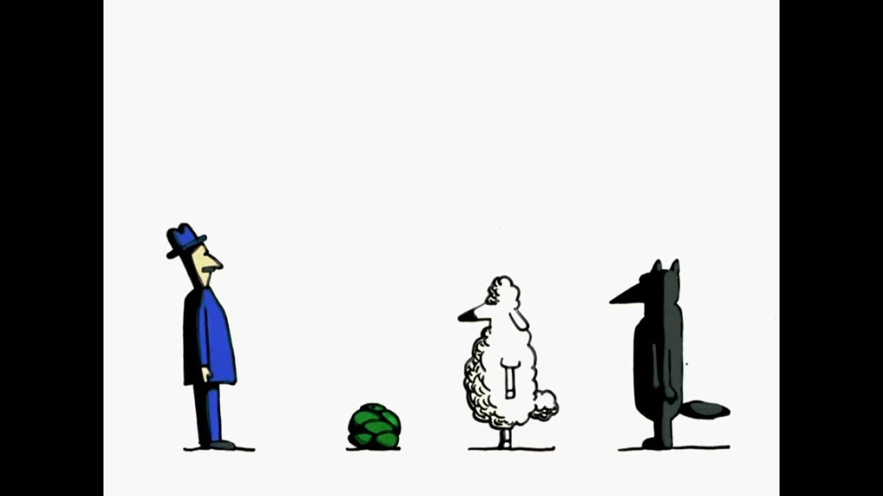 Wolf Sheep & Cabbage - YouTube