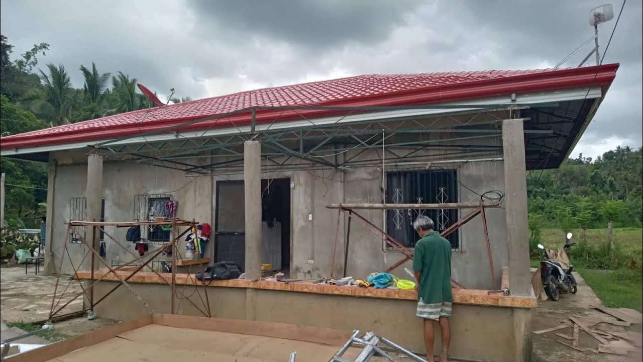 MY HOUSE UPDATE | ROOF DECK MAKING| GRABE MASIPAG TALAGA ANG MGA PINOY ...