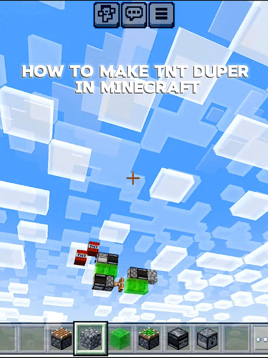 How to Make TNT Duper in Minecraft | #minecraft #shorts - YouTube