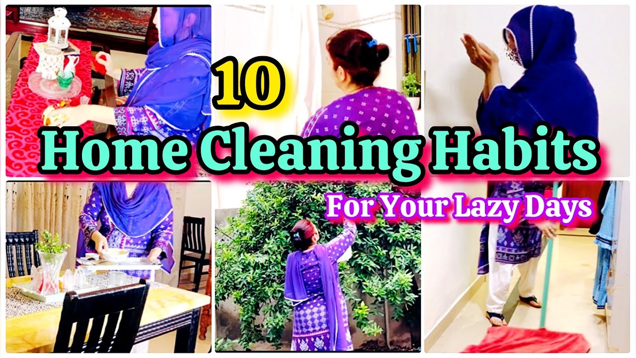 10-Smart 5 Min Everyday Cleaning Habits For Home&Kitchen | Simple ...