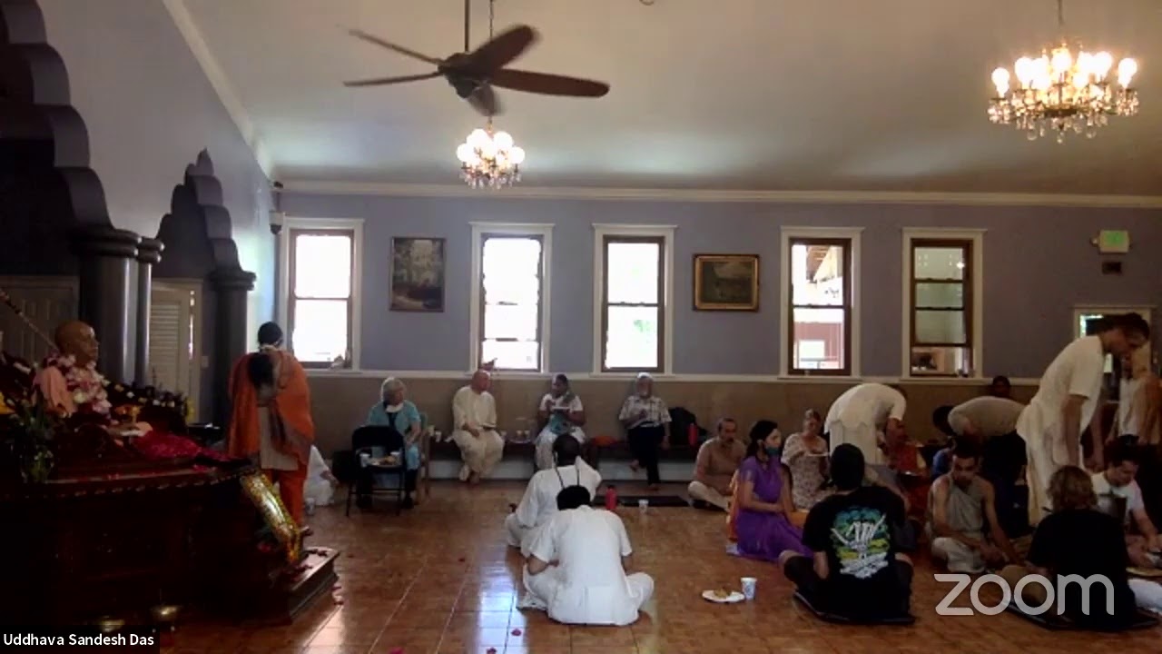 Vyasa Puja ISKCON Denver - YouTube
