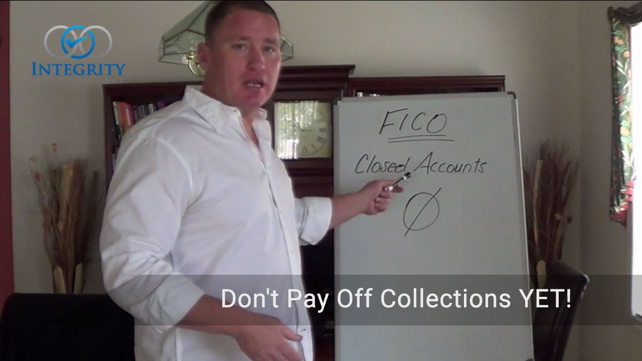 Don't Pay Off Collections YET! - Integrity Credit Solutions - YouTube