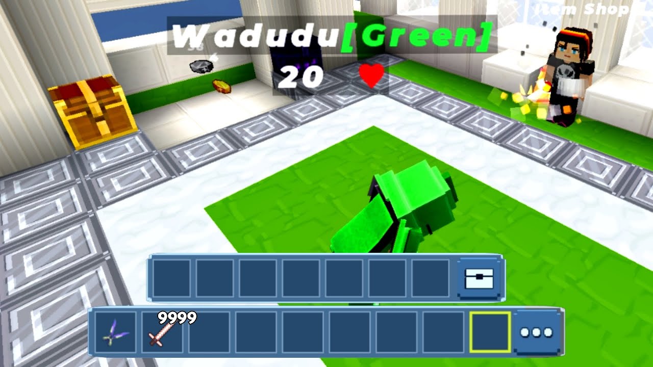 9999 Iron Sword in Bedwars (Blockman GO) - YouTube